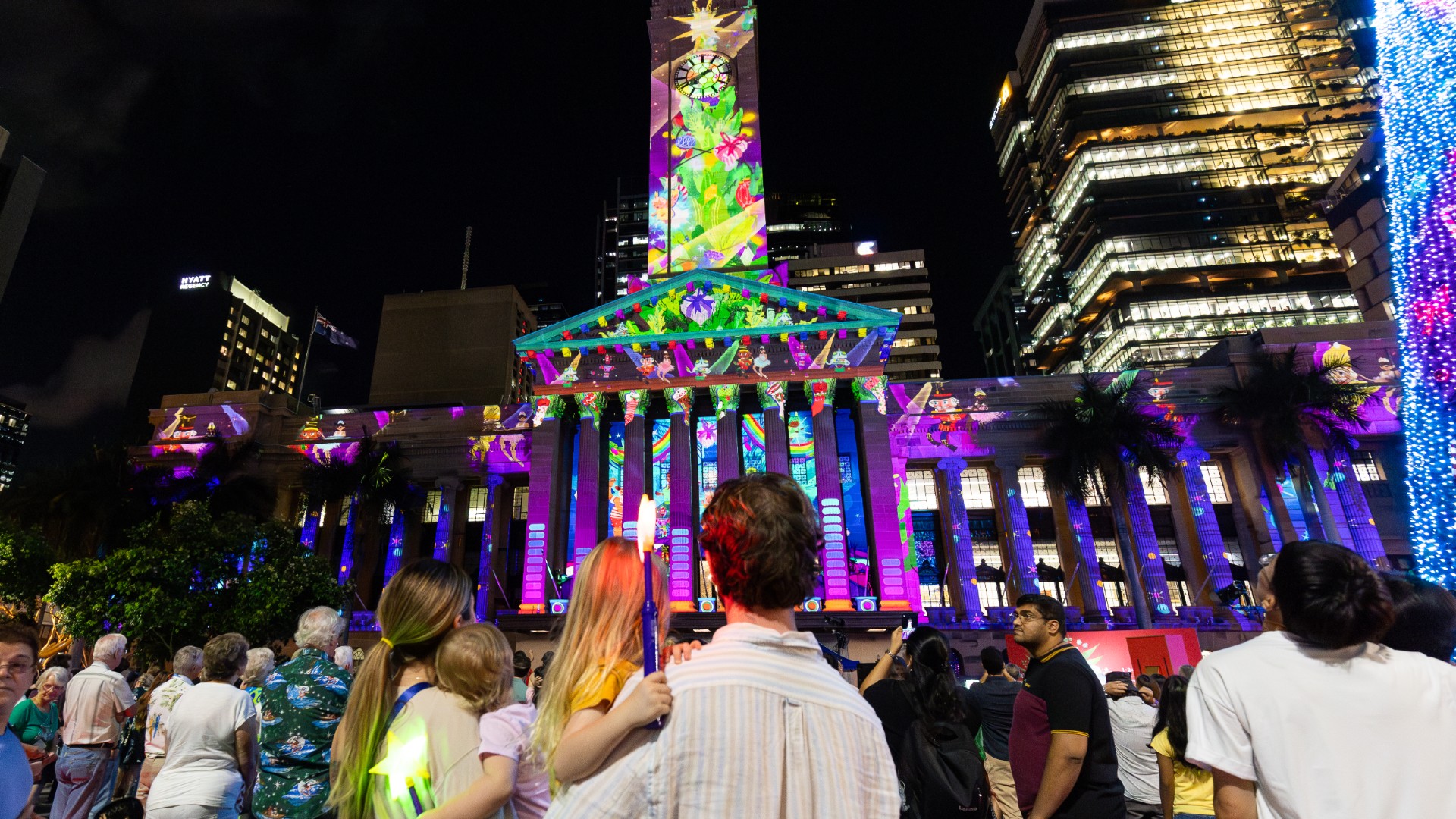 City Hall Lights